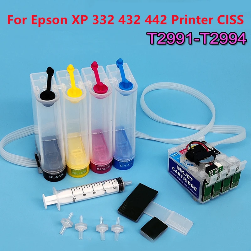 New-And-High-Quality-Continuous-Ink-Supply-System-For-Epson-XP-332-432 ...