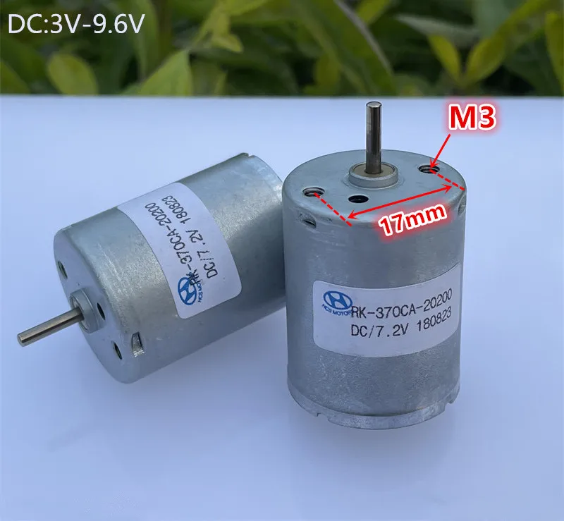 370 W Electric Motor | Carbon 370 Dc Motor | 370 Collector Motor | Brand 370 Dc Motor - New ...