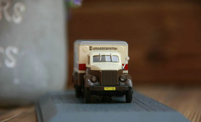 IST 1/72 GAZ-51A Soviet Union GAZ 51A Van Truck Model Toy Cars Alloy ...