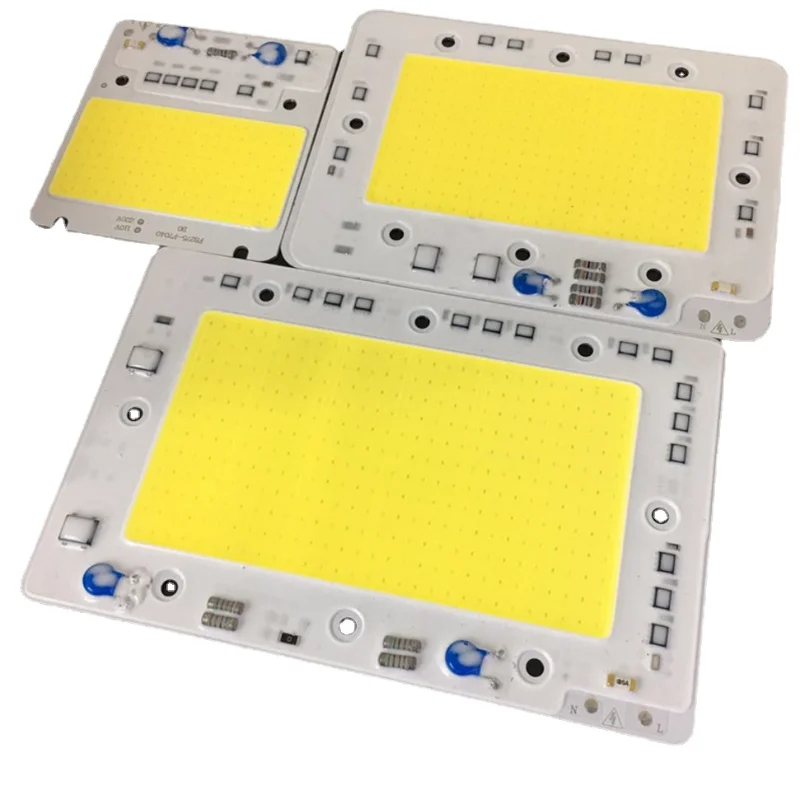 5054 Series LED Lamp Chip 50W 100W 150W AC 110V 220V Input Smart IC ...