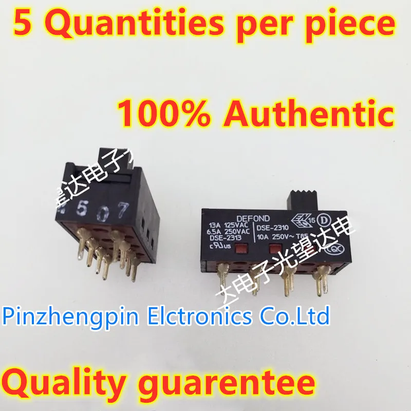5pcs/lot.Defond DSE-2310 DSE-2313 Three-speed toggle switch 10A 250V-T85 13A 125VAC 6.5A 250VAC ...
