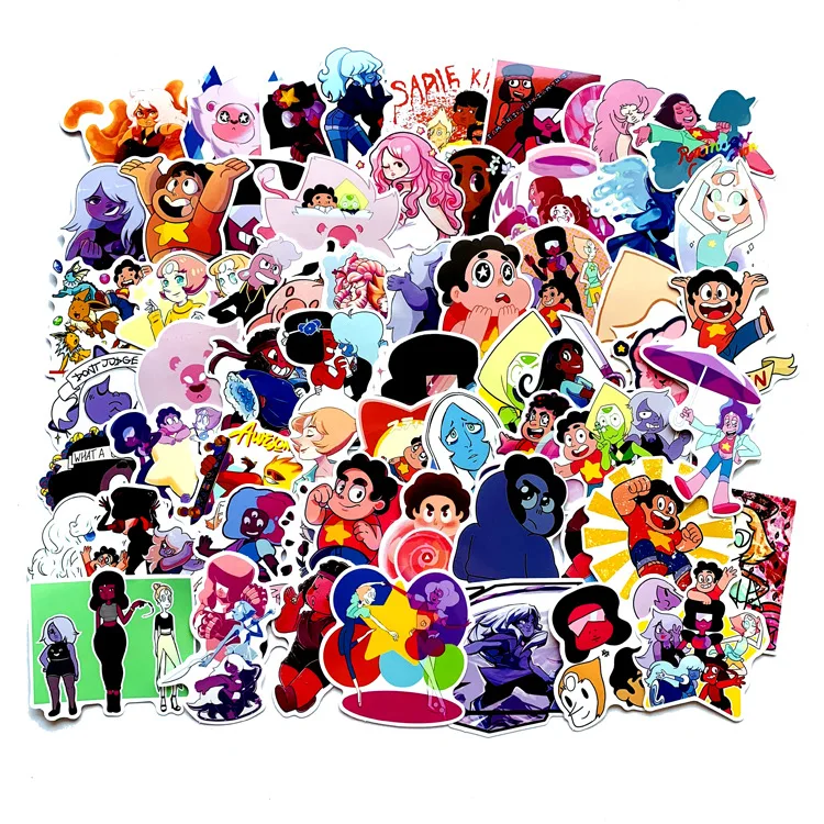 63pcs Pack 2019 New Lion Steven Universe Stickers Set Toy Sticker For ...