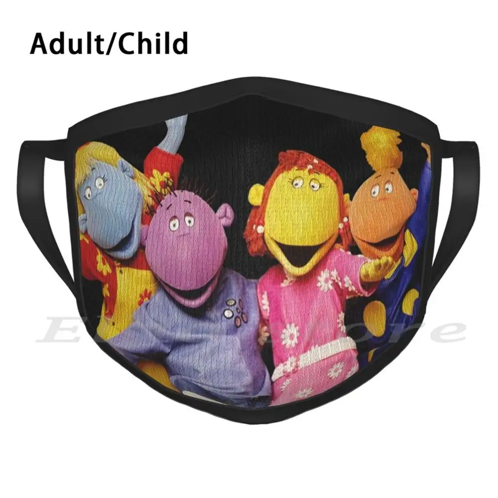 Tweenies Adult Kids Anti Dust DIY Scarf Mask Tweenies Best Friends ...