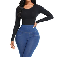 Invisible Long Sleeved Thong Shaper - Max Shapewear