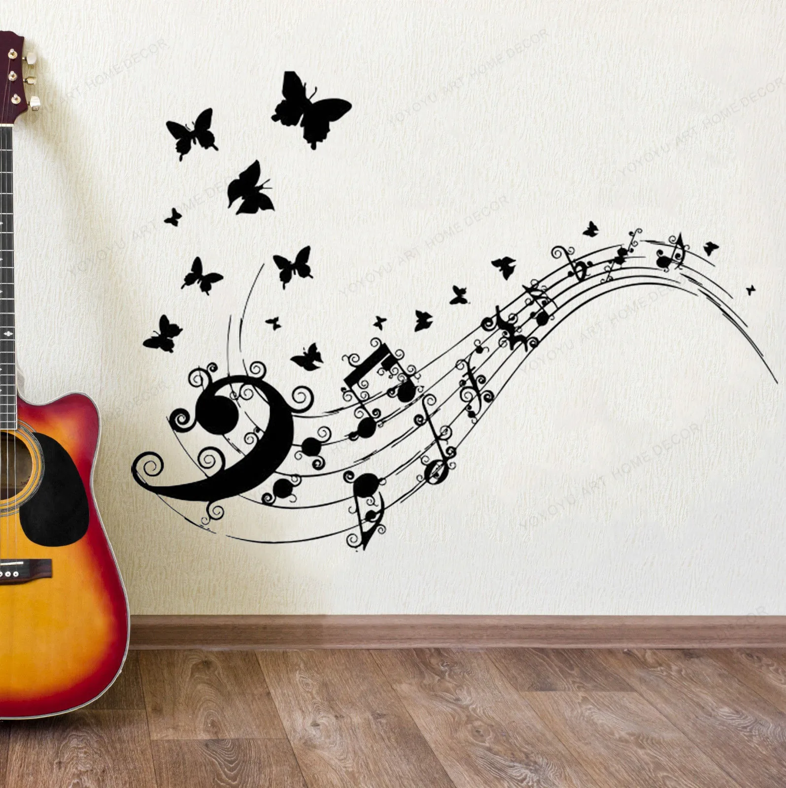 Musical Notes Wall Decor