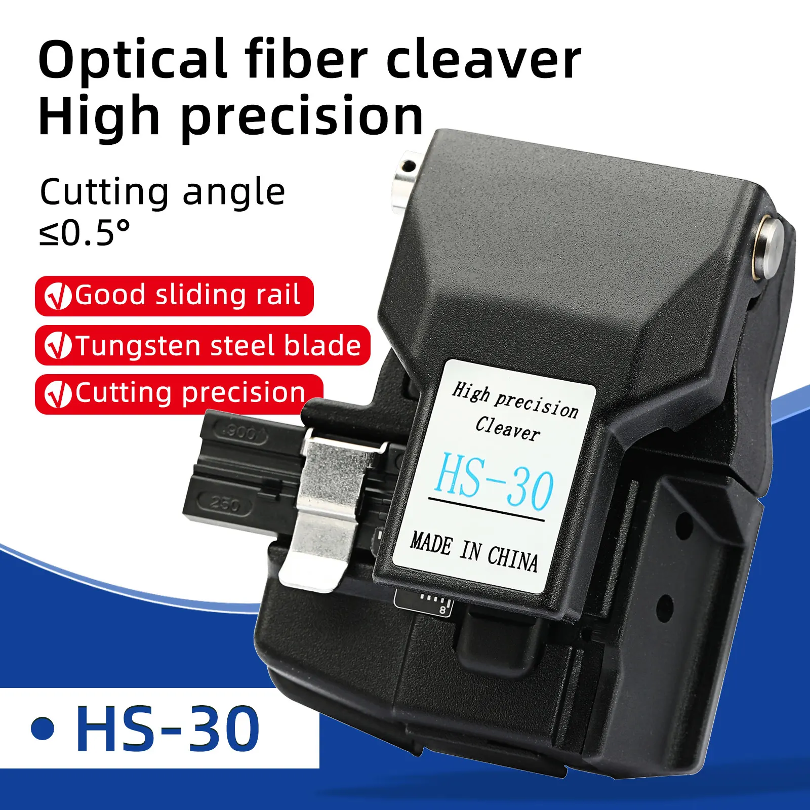 High-Precision-HS-30-Optical-Fiber-Cleaver-Fiber-Optics-Cutter ...