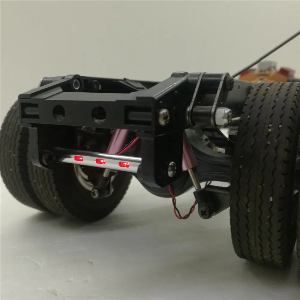 Tail Lights Bar Guard Beam Led Light For 1/14 Tamiya Volvo 56360 Scania ...