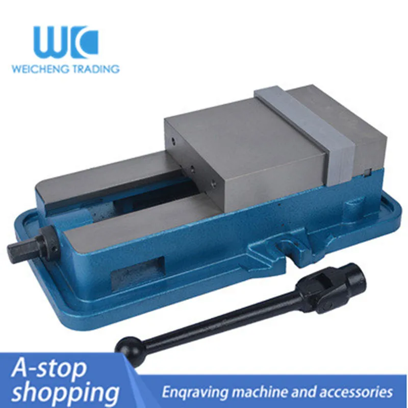 Precision milling machine angle solid vise 360 degree rotating heavy ...