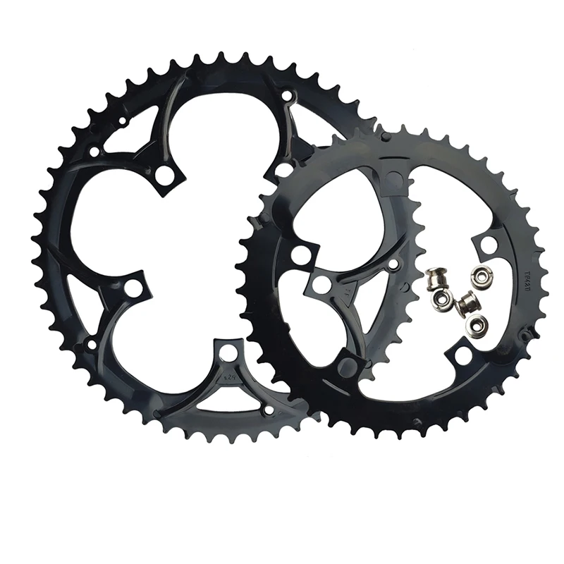 42T-52T-110BCD-Road-Bicycle-Chainwheel-Single-Speed-Steel-Chainring ...