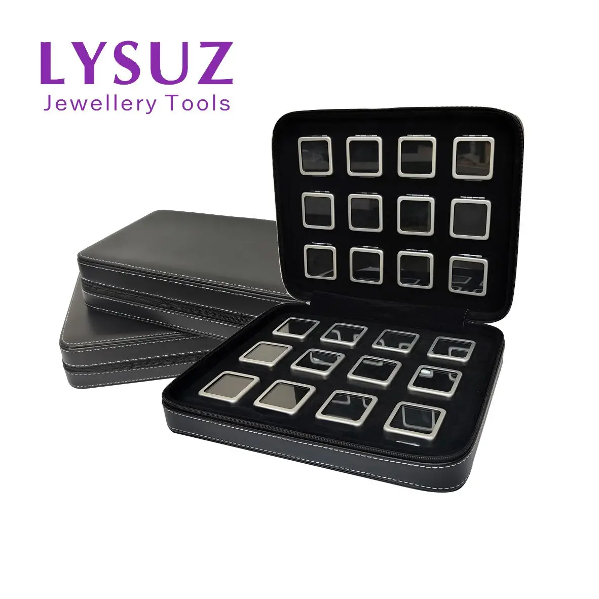 Storage Containers Gems | Diamond Case Gemstone Box | Metal Diamond ...