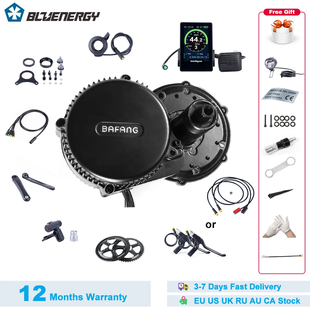 Bafang Bbs02b 48v 750w Mid Drive Motor Ebike Bbs02 Electric Bicycle ...
