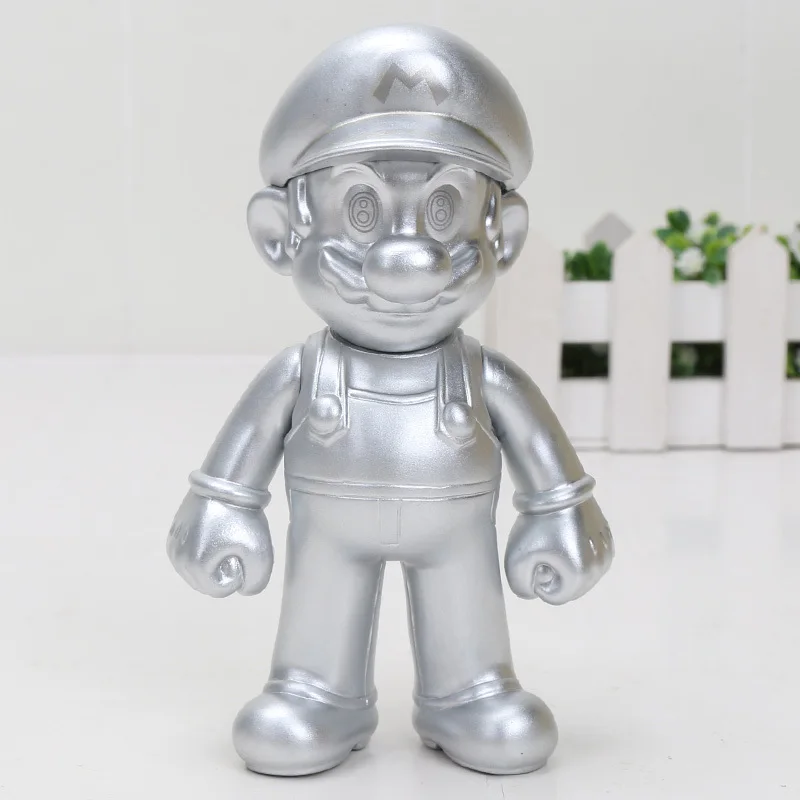 Golden Mario And Silver Luigi