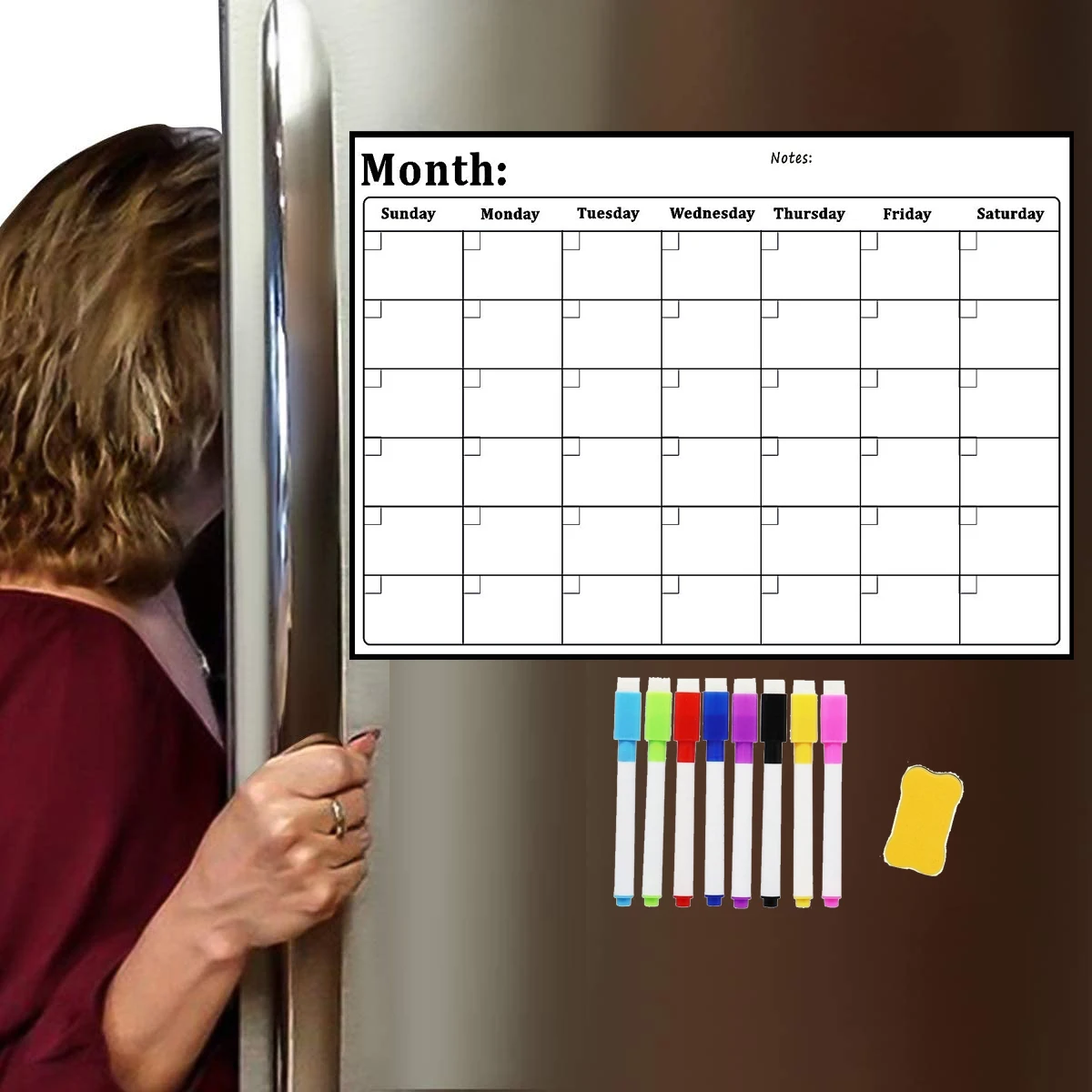 Diy Magnetic Calendar