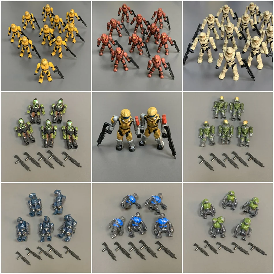 Mega Bloks Construx Halo Unsc Spartan Master Chief Elite Soldier ...