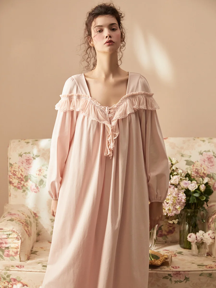 Sheer Cotton Nightgown