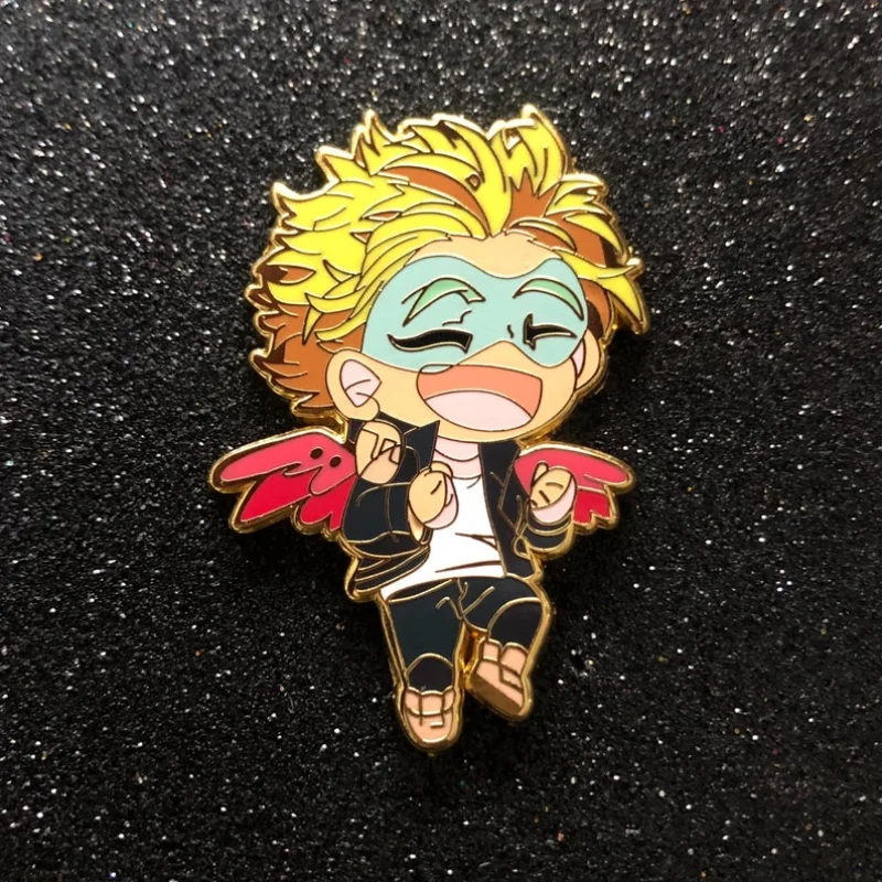 Japanese Manga My Hero Academia Enamel Pin Cute Cartoon Anime Brooch ...