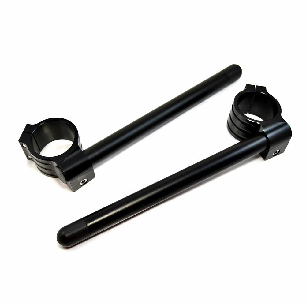 BJMOTO 1 Pair 7/8" Universal Motorcycle CNC 33mm Clip Ons Handlebars ...