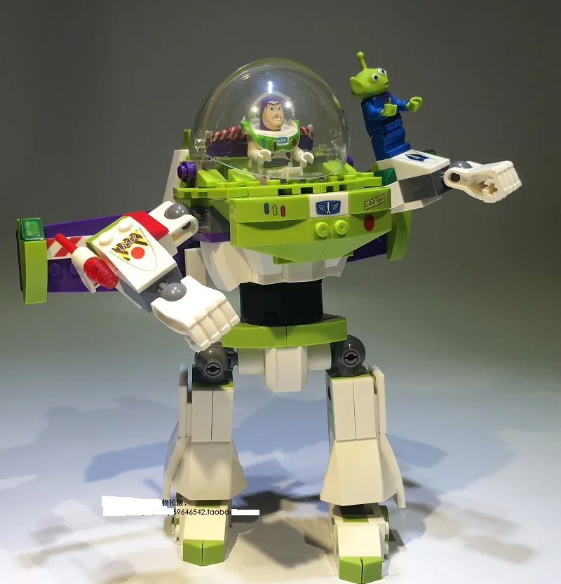 New Toy Story 3 4 Buzz Lightyear Mech Warrior Animated Character Action ...