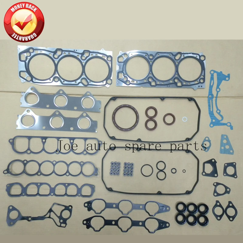 6G75-V77W-Engine-complete-Full-Gasket-Set-kit-for-Mitsubishi-Montero ...