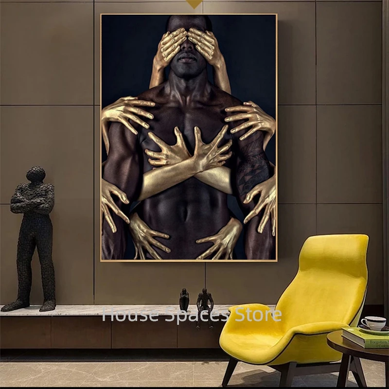 Strong Black Man Art