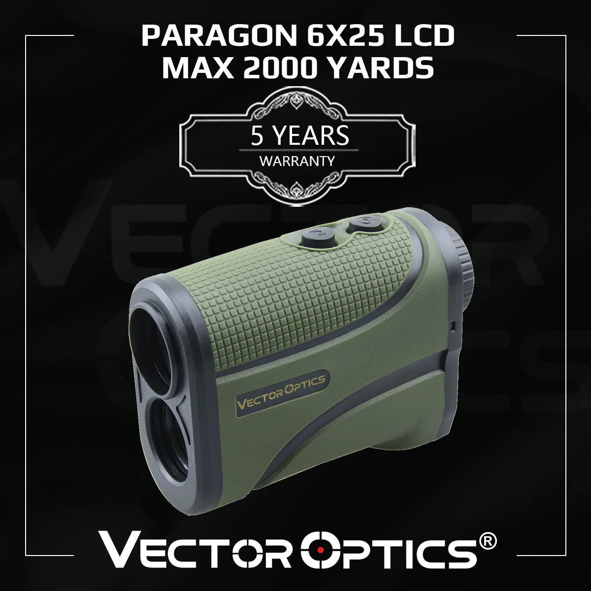 Vector-Optics-Paragon-6x25-LCD-Rangefinder-GenII-5-2000-Yards-Range ...