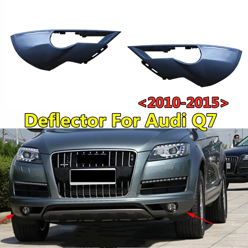 Car-Front-Lower-Bumper-Foglamp-Facelift-Deflector-Cover-For-Audi-Q7 ...
