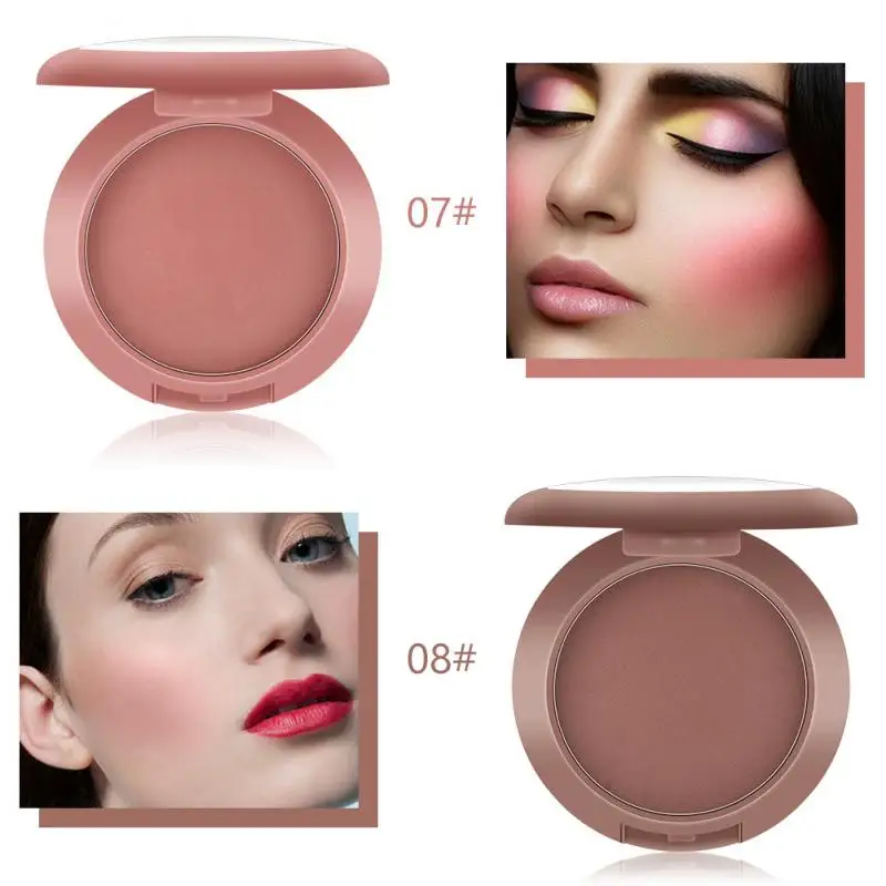 8 Colors Face Mineral Pigment Blusher Blush Powder Brozer Cosmestics ...
