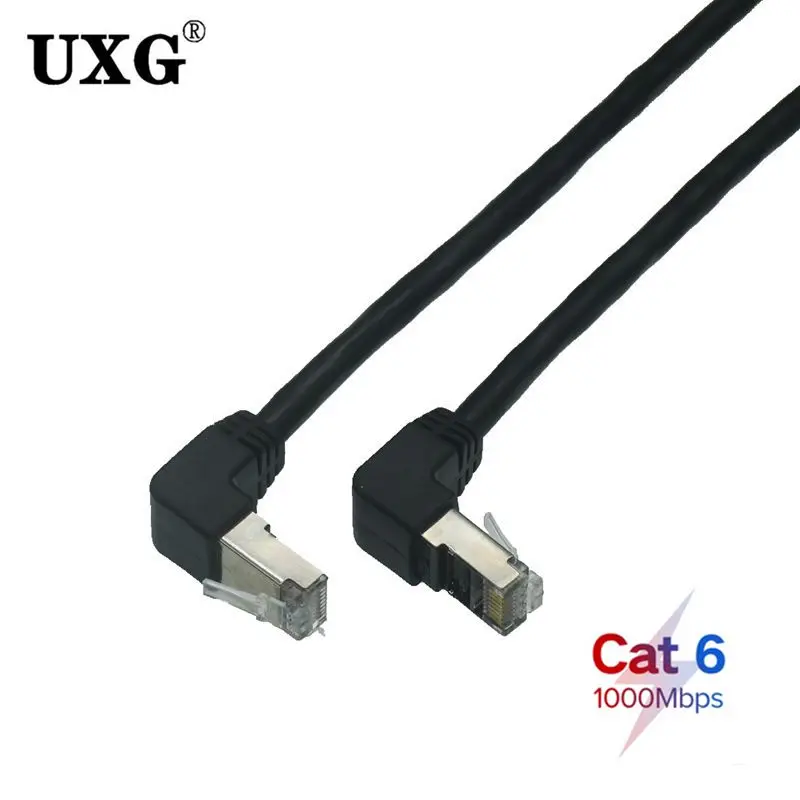 RJ-45-Right-Angle-Cat6-Ethernet-Cable-90-Degree-Up-To-Down-Angle-UTP ...