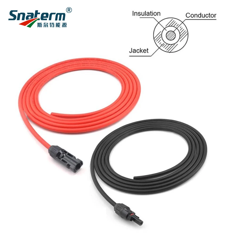 Solar Cable 12 Awg Connectors | Solar Panel Extension Cable | Cable ...