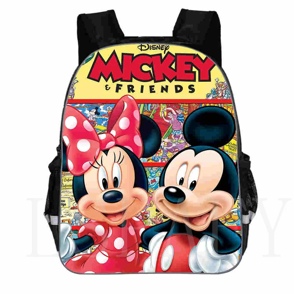 Disney Baby Cartoon Print Schoolbag For Boys Girls Children Lovely ...