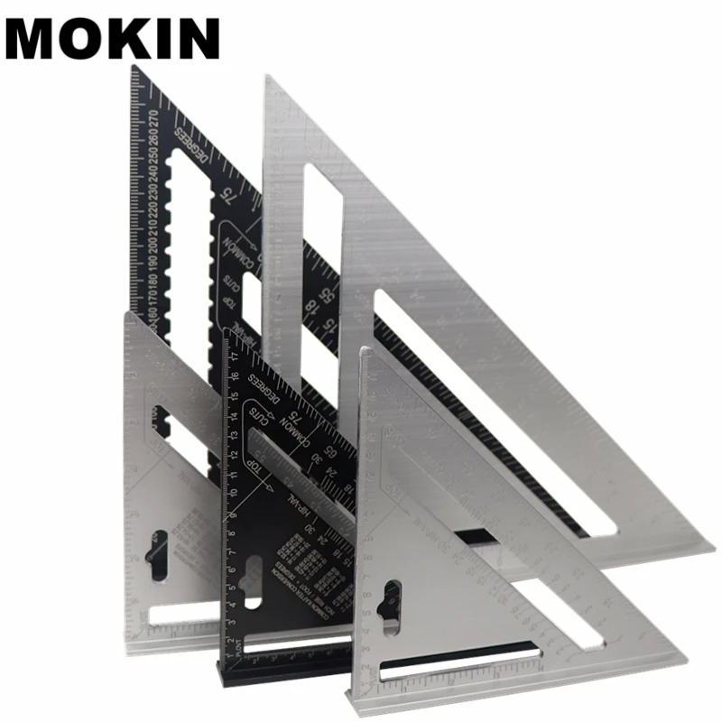 Multifunction Square Right Angle Ruler Triangle Ruler Protractor ...