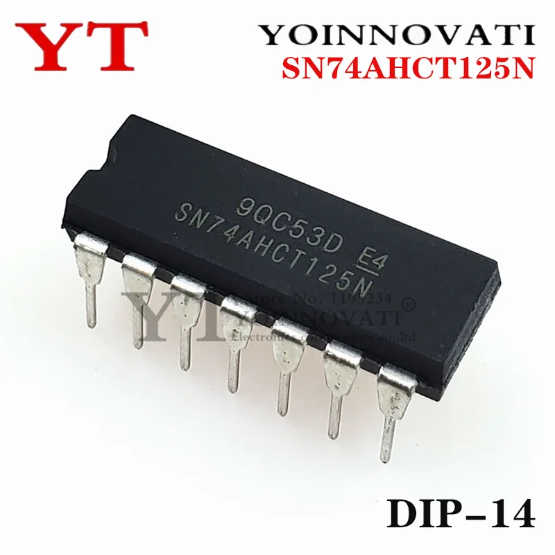 5pcs/lot Sn74ahct125n 74ahct125 74ahct125n Dip-14 - Integrated Circuits ...