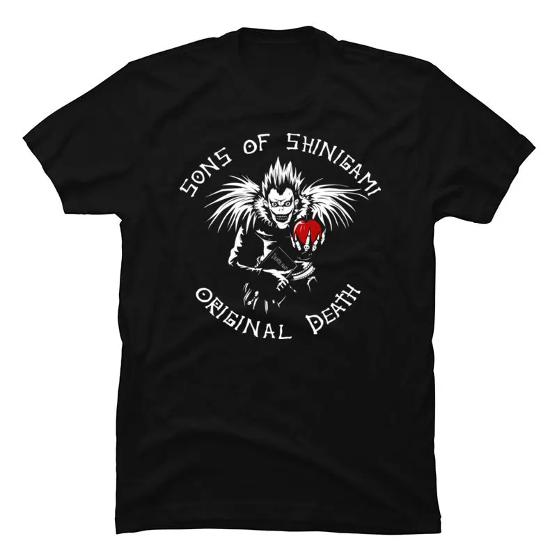 Death Note Brand New T Shirts Sons of Shinigami Cool Tops Tees All ...
