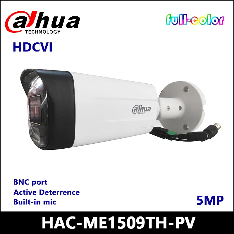 Dahua 5mp Hdcvi Camera Hac-me1509th-pv Full Color Active Deterrence Fixed Bullet Camera For Cctv ...