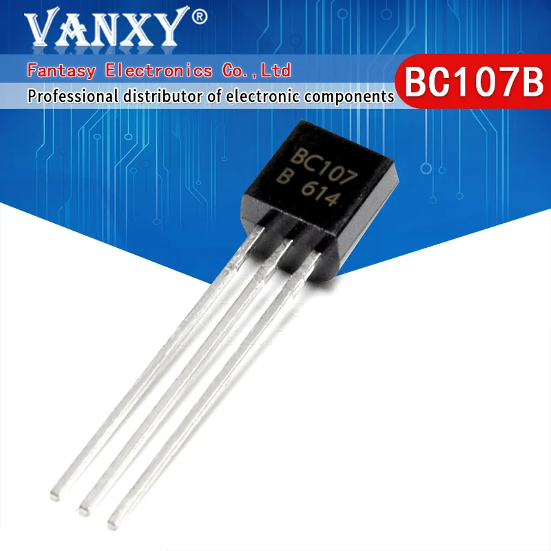 10pcs Bc107 To92 Transistor To-92 C107 Bc107b New Original - Integrated ...