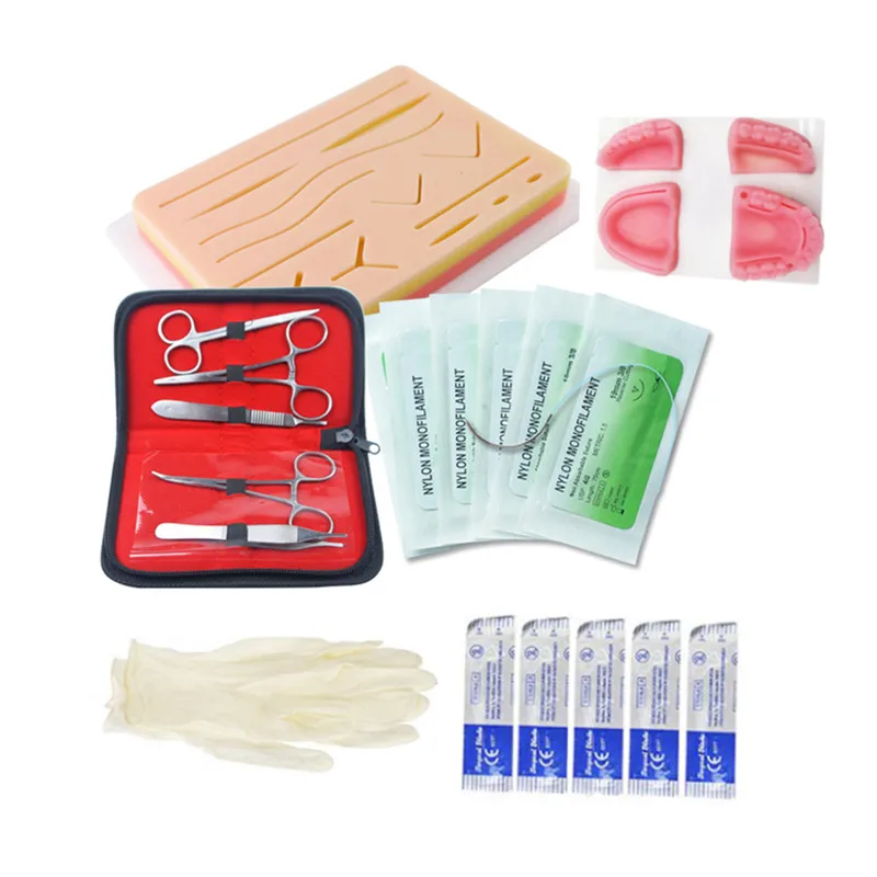 Surgical-Suture-Kit-Medical-Skin-Chirurgical-Detal-Oral-Suture-Training ...