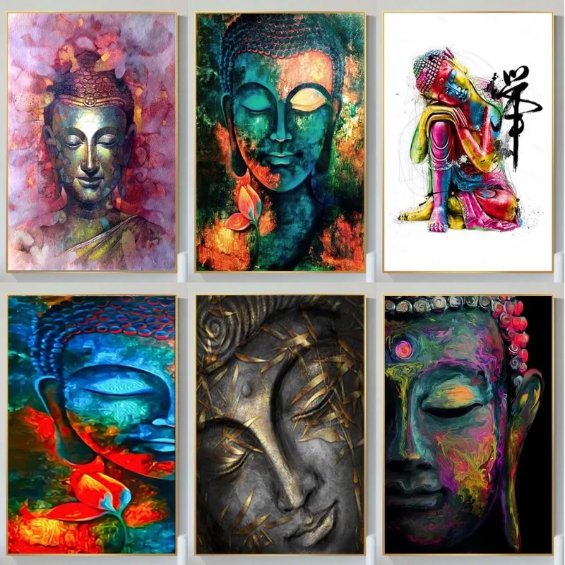 Modern Art Paintings Of Buddha