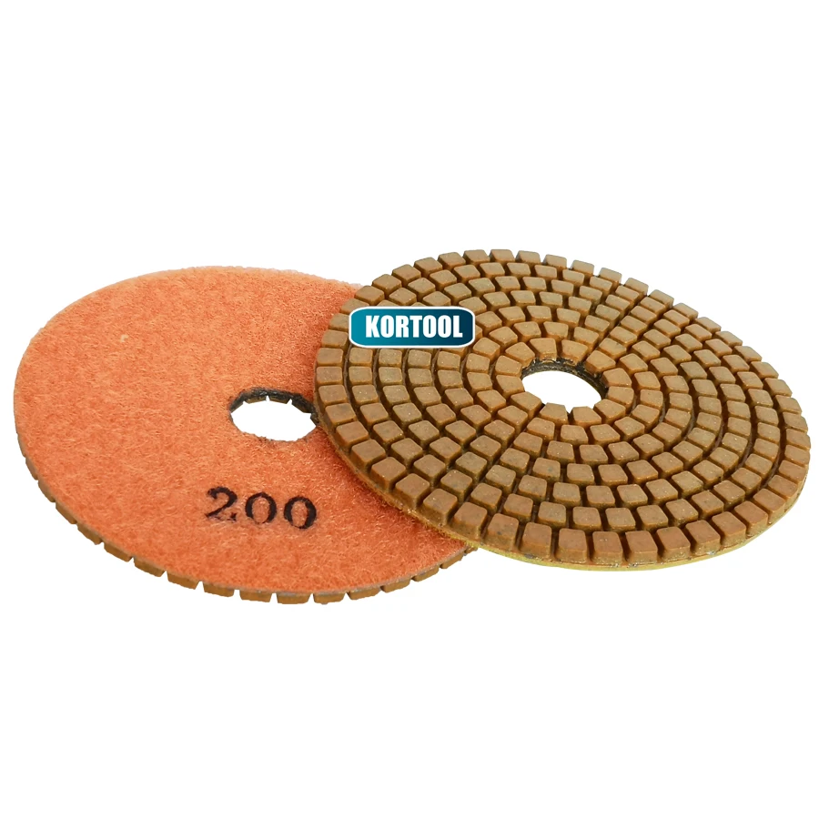 4" Concrete Floor Grinding Disc Sintered Metal Bond Polishing Pad 100mm ...