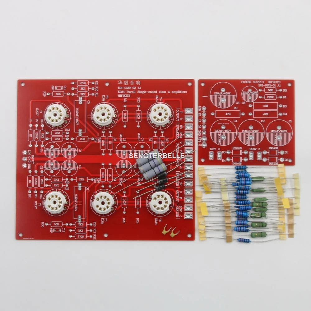 Assembled EL84 Parallel SingleEnded Class A Tube Amplifier Board With ...