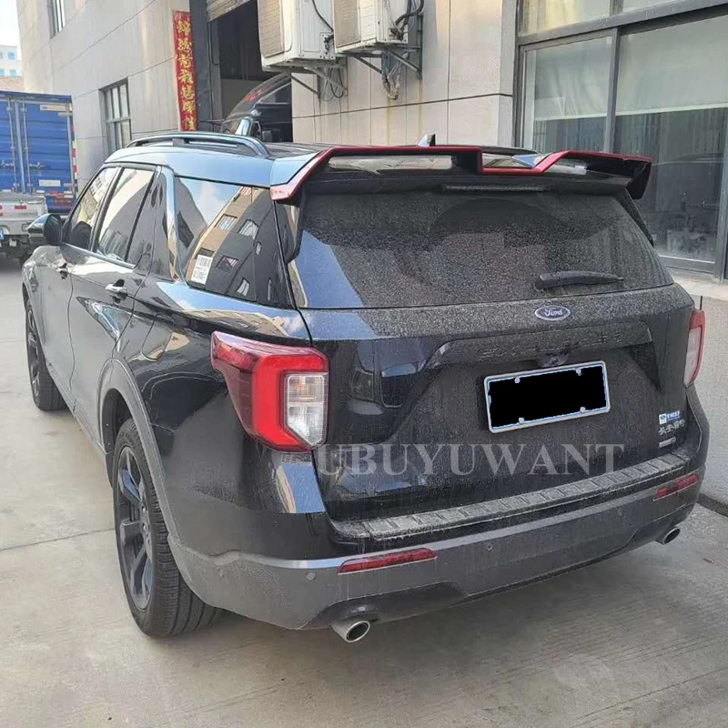 UBUYUWANT Roof Hatchback Spoiler For For Ford Explorer 2019 2020 Rear ...