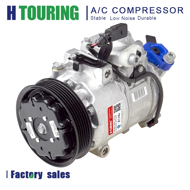For-VW-polo-ac-compressor-AUDI-SKODA-SEAT-6SEU14C-6Q0820808A-6Q0820803E ...