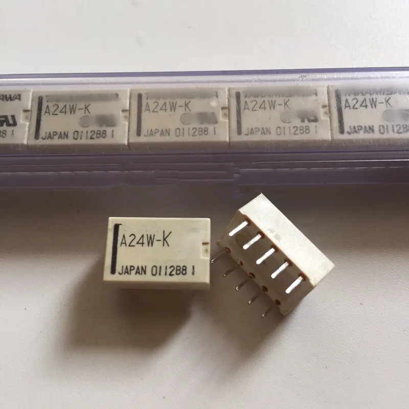 10Pcs/Lot A24W K 24VDC A12W K 12VDC 10 Relay|Integrated Circuits| - AliExpress