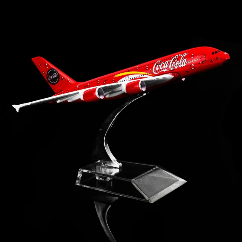 Model letadlo Coca Cola Airbus A380 | Aukro
