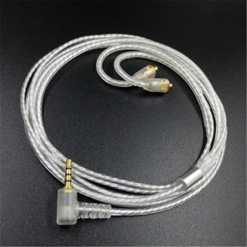 2.5 Mm Balanced Replacement Replacement Audio Cable For Shure Se215 535 ...