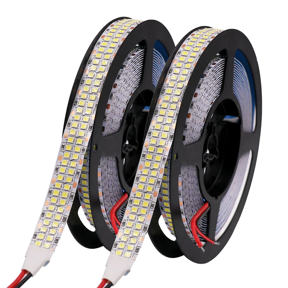 12V-24V-LED-Strip-SMD-2835-Flexible-LED-Tape-5M-120-240-480Leds-m ...