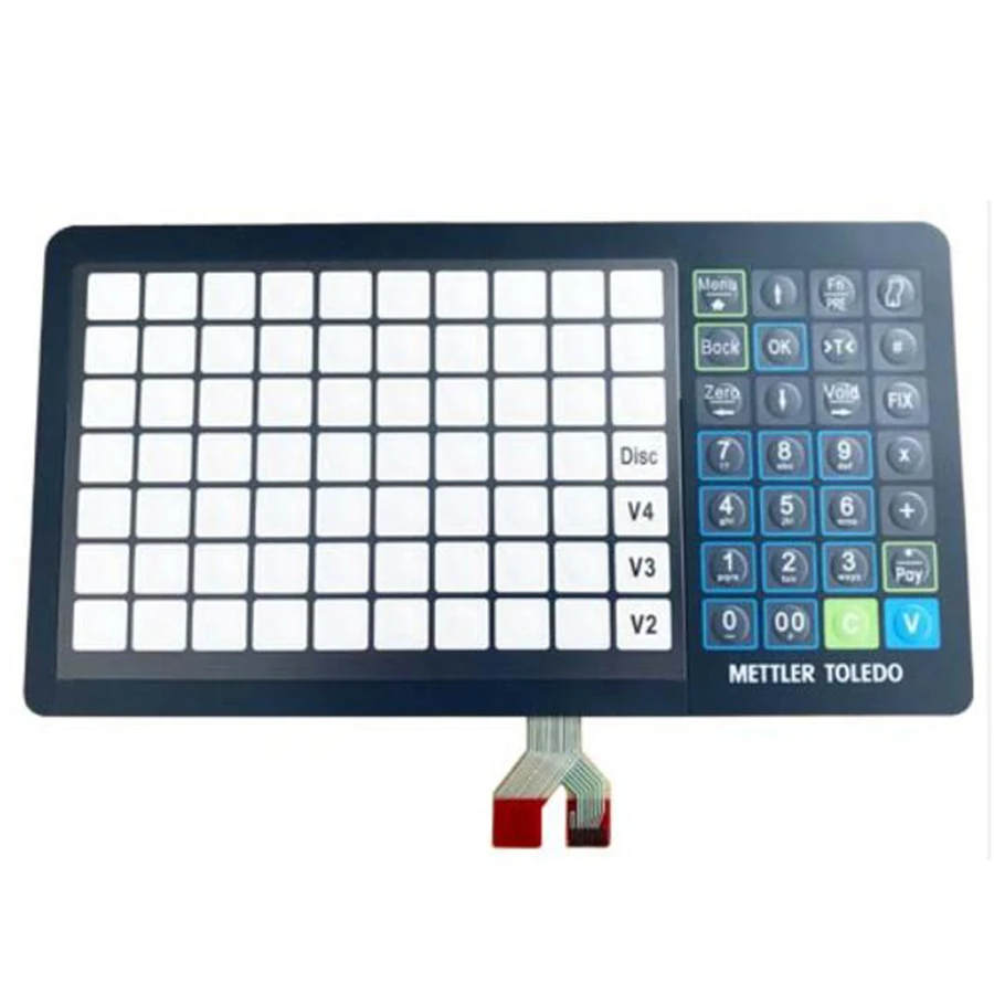 Nuevo teclado versión en inglés para Mettler Toledo bplus Scale|Piezas ...