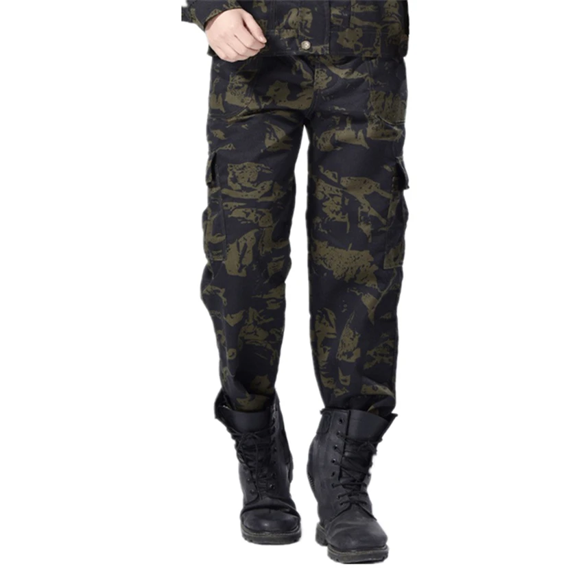 Mens Army Tactical Special Forces Trousers Camouflage Combat Soldier ...
