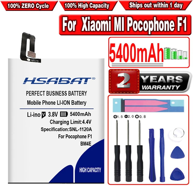 HSABAT BM47 BN30 BN31 Battery for Xiaomi Mi Redmi Note Mix Max 2 3 3S ...