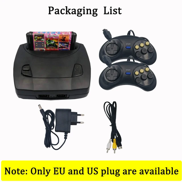Mini For Sega Genesis 3 Game Console System In Box With Controller Md3 ...