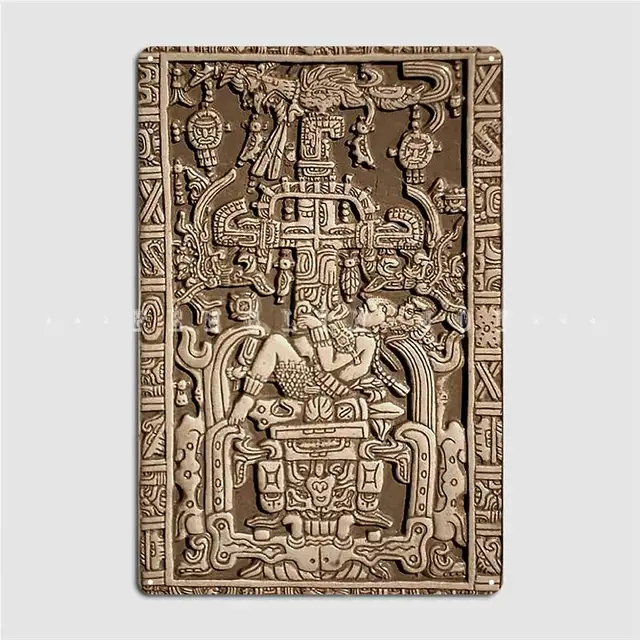 Pakal Mayan Symbol For Astronaut